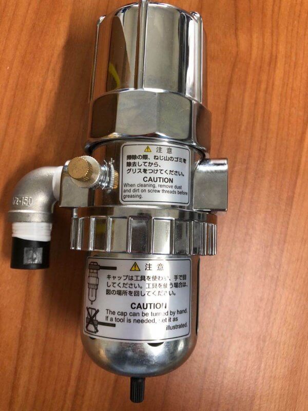 Semi auto drains for inline filter tank, condensate drain, spray ...
