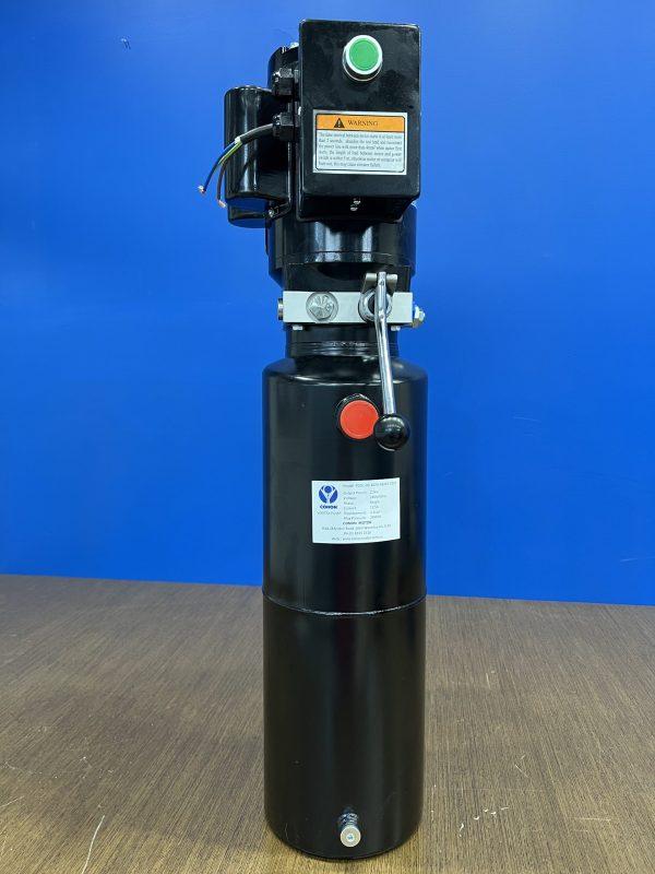 Single 12L Hydraulic Power Unit Auto Lifts cast iron Pump Vehicle Car ...