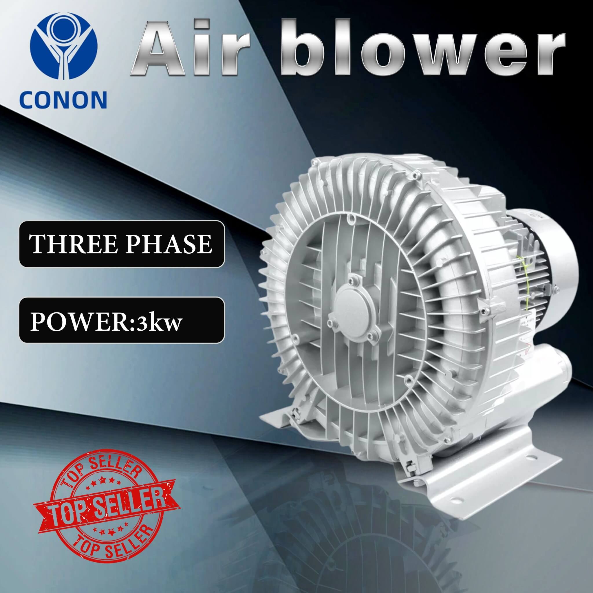 3kw/4HP Three phase Air blower Gas pump engine High pressure motor